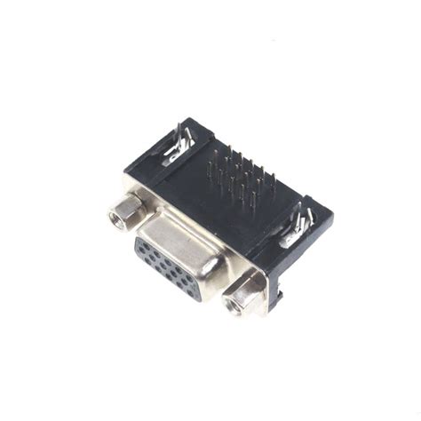 5pcs Db15 Dr15 3rows Parallel Port 15 Pin D Sub Female Male 15 Way Pcb 90 Degree Connector Db15