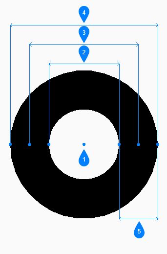 Donut Command Bricscad Lite And Pro Bricsys Help Center Donut Command Bricscad Lite And Pro Bricsys Help Center