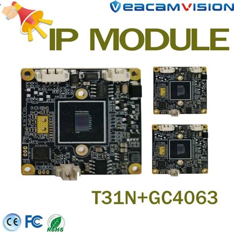 MP CMOS Sensor Auto Parts IP Camera Module With IR Support Auto Parts IP Camera And IR