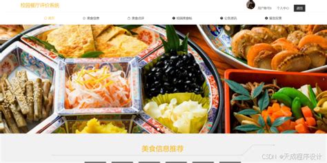 计算机毕业设计springboot校园餐厅评价系统 基于spring Boot的高校食堂评价与反馈平台 Spring Boot驱动的校园餐饮