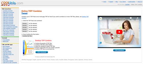 Combine The Tiff Formats