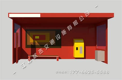 乡村候车亭图片 状杰广告