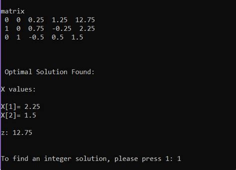 github hilaliya branch and bound this program enables to find the optimal solution of a