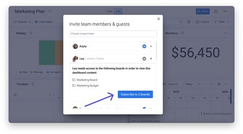 Dashboard Permissions Support