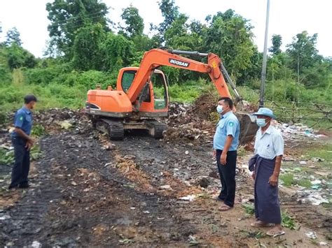ဗန်းမောက်မြို့၌ သန့်ရှင်းသာယာလှပစေရေးနှင့် စနစ်တကျ အမှိုက်များ စွန့်ပစ်နိုင်ရေးလုပ်ငန်းများ ဆောင
