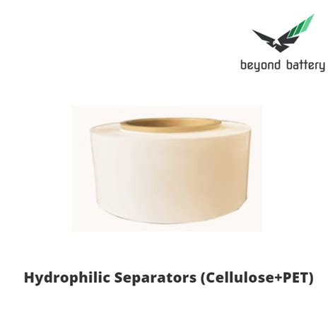Novel Hydrophilic Cellulose And Pet Separators Beyond Battery