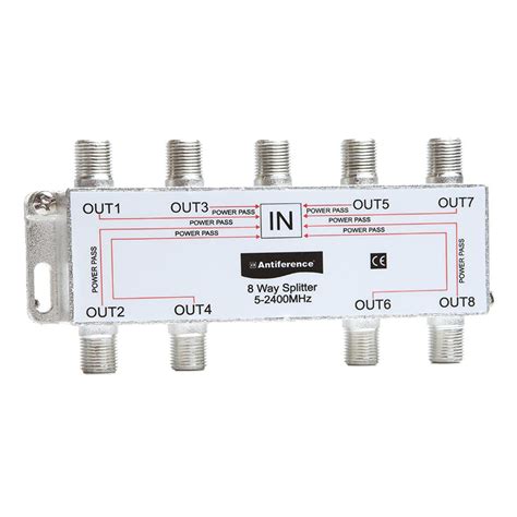 Antiference 8 Way Splitter Eurosat Scotland Ltd