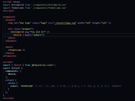 vue 3 error · issue 15 · ckpack vue color · github