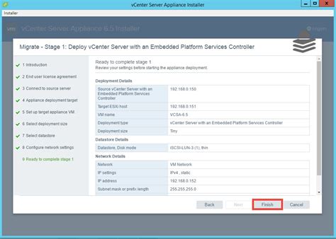 Migrate To A New Vcenter Server With The Vsphere How To Install Photon Os In Vmware Vsphere