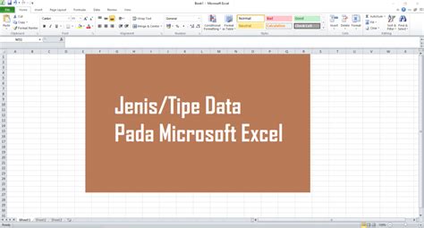 jenis tipe data pada microsoft excel ruanglab id