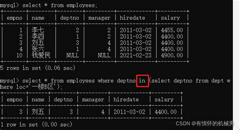【数据库学习】——从零学习sql语句（含sql数据类型、sql语句实例操作）数据的范围除了可以利用betweenand运算符表示外