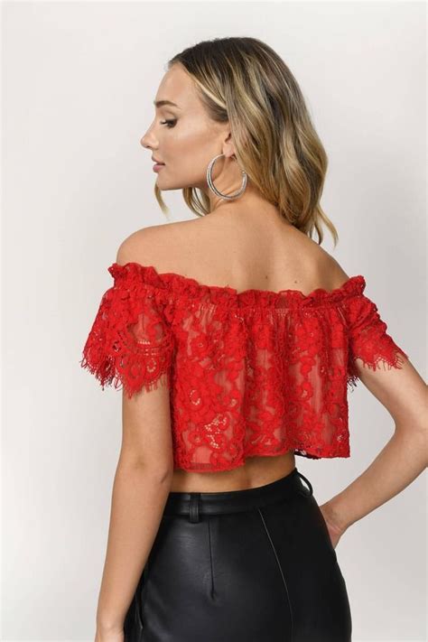 Lace Tops For Women Tobi