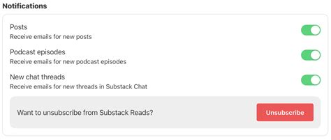 How Do I Unsubscribe From A Free Subscription Substack Inc