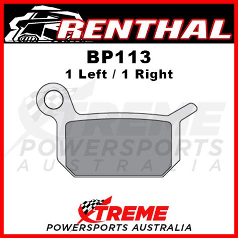 Renthal Husqvarna Cr 50 Senior Pro 2005 Rc 1 Works Sintered Rear Brake