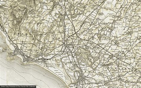 Historic Ordnance Survey Map Of Kilwinning 1905 1906