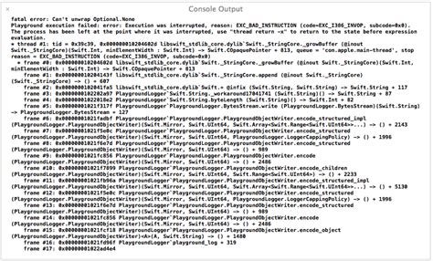 Ios Error When Declaring A Var Of Type UInt Stack Overflow
