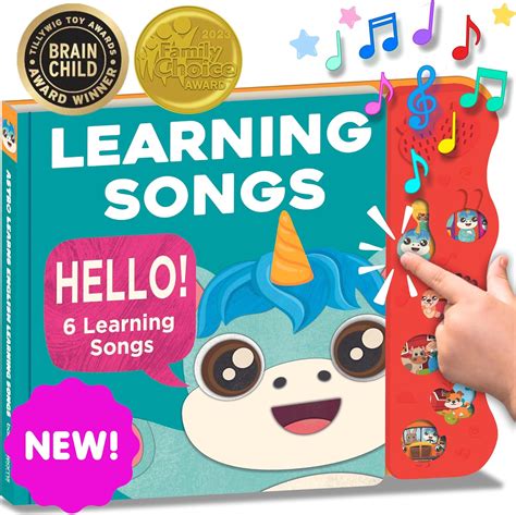 Astro Learns English Learning Songs Musical Book For