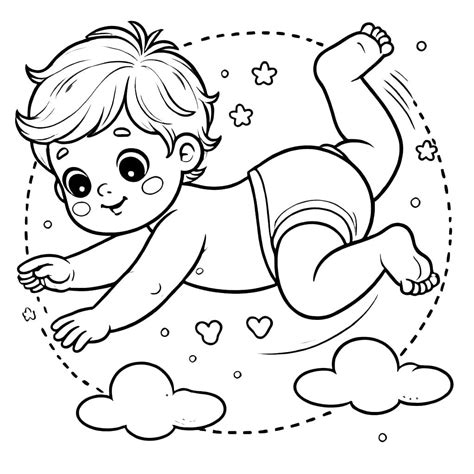51 Coloriage Bébé Pdf Découvrez Des Activités Mignonnes