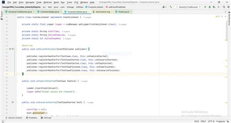 Cucumberbdd Eventlistener Testautomation Qa Softwaretesting