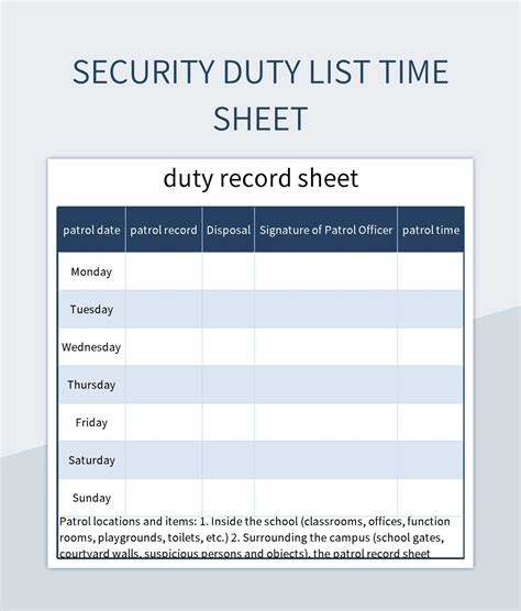 Free Time Awareness Templates For Google Sheets And Microsoft Excel