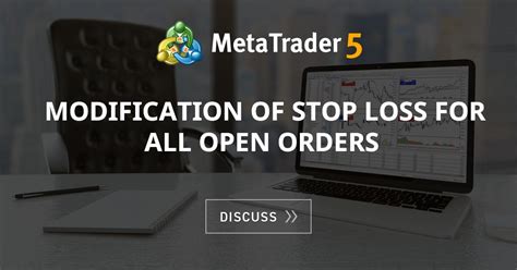 Modification Of Stop Loss For All Open Orders How To Trade Forex Mql4 And Metatrader 4