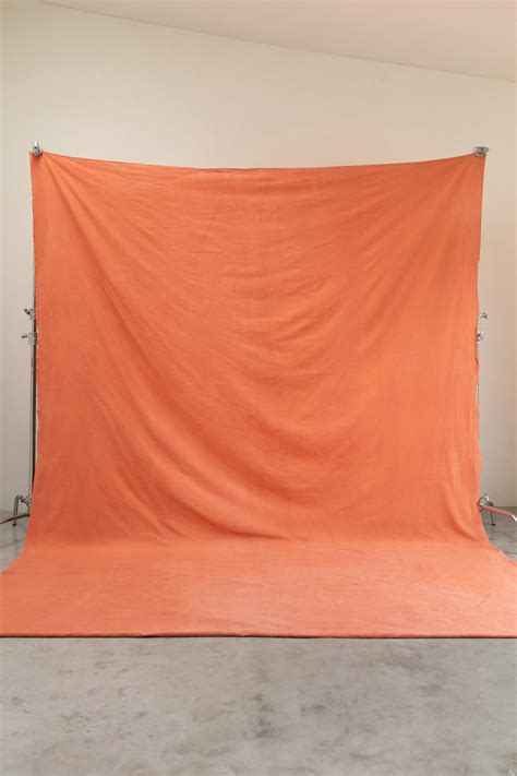 [3x4m] Canvas Backdrop Coral Red Tio Backdrop