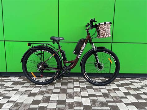Электровелосипед Cubic-Bike ELECTRIC 29" Бордовый 500ватт 8Ач 48В (ID ...