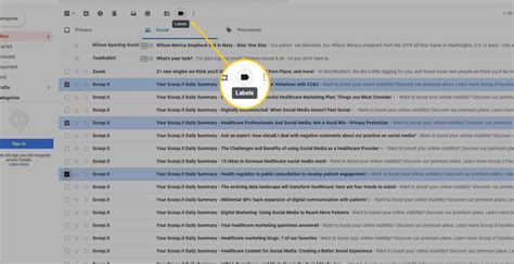 how to organize and categorize messages in gmail with labels