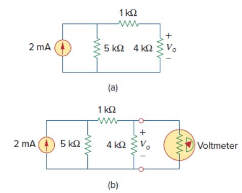 a obtain the voltage v o in the circuit of fig 2 127 a b