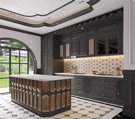 33 Mẫu Tủ Bếp Phong Cách Indochine Đẹp Hợp Xu Hướng