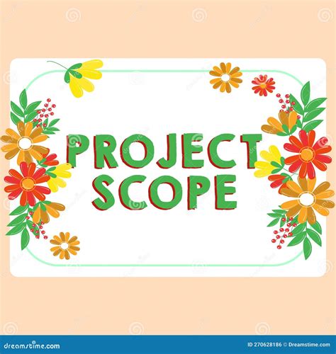 Writing Displaying Text Project Scope Business Idea Evaluation Of Work