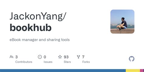 GitHub JackonYang Bookhub EBook Manager And Sharing Tools