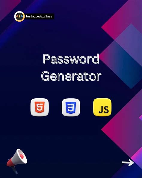 🖥️ Programming Language Password Generator Html Css Js Create By