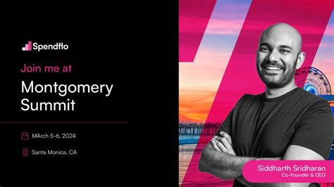 Siddharth Sridharan On Linkedin Montysummit