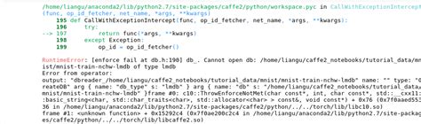 [caffe2] mnist tutorial lmdb error cannot open db · issue 10119