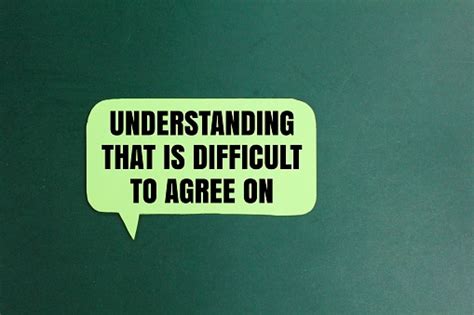 동의하기 어려운 이해라는 단어가 적힌 색종이 오해의 개념 어려운 토론 0명에 대한 스톡 사진 및 기타 이미지 0명 결정 계약서 Istock