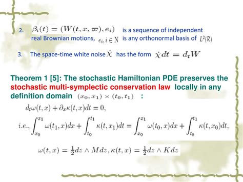 Ppt Multi Symplectic Problems For Stochastic Hamiltonian System Powerpoint Presentation Id