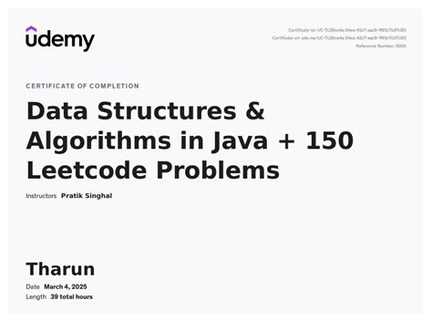 Tharun Chavan On Linkedin Datastructures Algorithms Java Leetcode