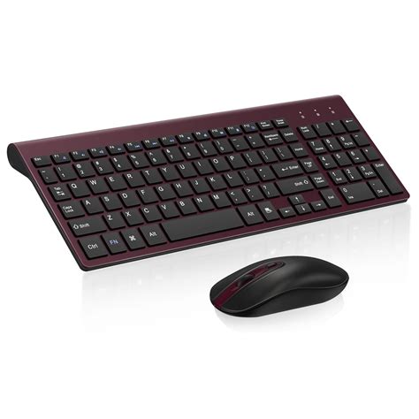 Cimetech Easytyping Kf10 Wireless Keyboard And Mouse Combo [silent Scissor Switch Keys][labor