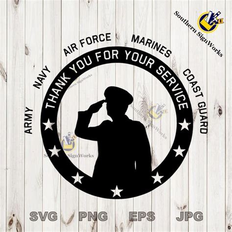 Military Military Thank You Svg Files For Cnc Router And Etsy