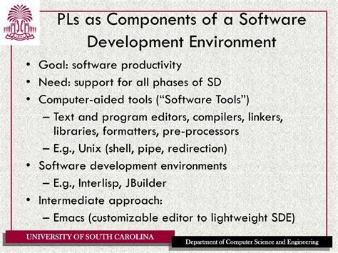 PPT CSCE 330 Programming Language Structures Chapter 1 Introduction
