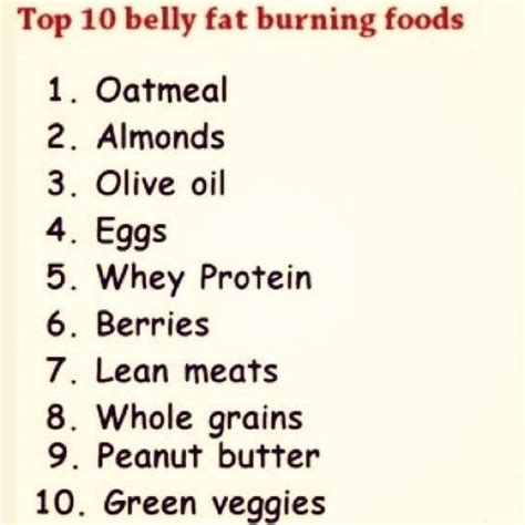 Fat Burning Foods Burn Belly Fat Fat Burning Foods Belly