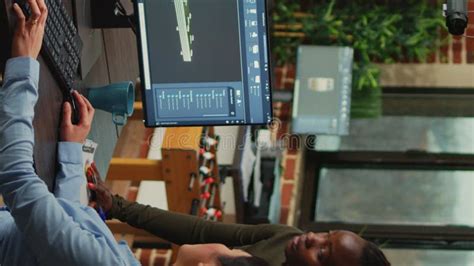 Color Grading Editors Retouching Professional Photos With Editing Software Stock Video Video