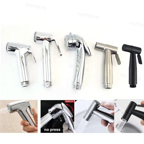4 Types Handheld Bidet Faucet Spray Shower Head Abs Stainless Bathroom