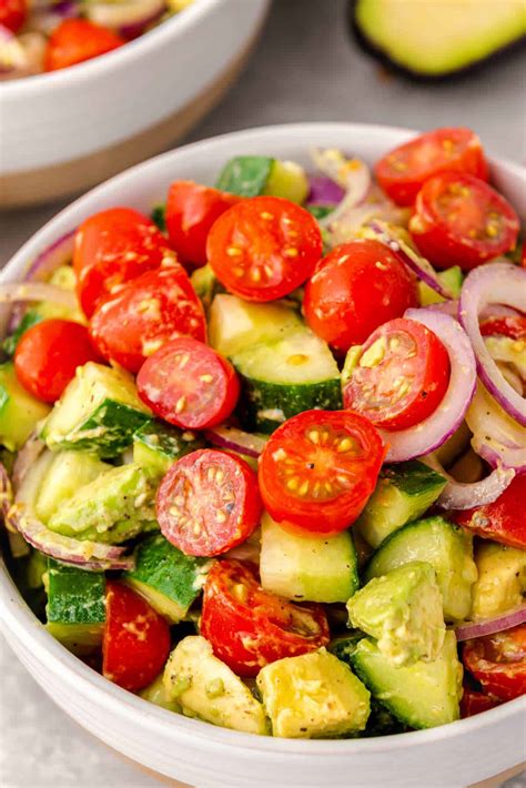 Fresh Avocado Salad I Make On Repeat