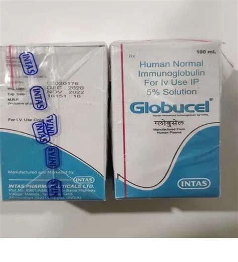 Globucel Solution For Infusion Strength 5 G At ₹ 13998 Piece In