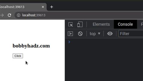 Onclick Not Working In Javascript Or Reactjs Solved Bobbyhadz
