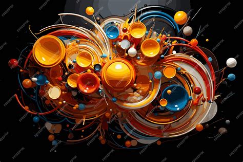 Premium Vector Abstract Big Data Technology Futuristic Background Science Digital Information