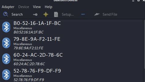 Kali Linux Bluetooth Bluez Shows Only Devices Mac Address But Not Name Unix And Linux Stack