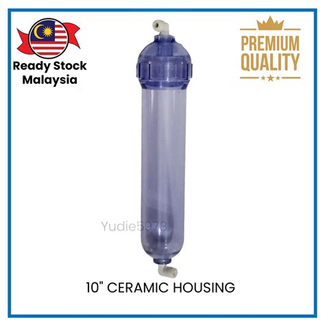 【ready Stock】10 Ceramic Housing Casing Water Filter Casing Casing